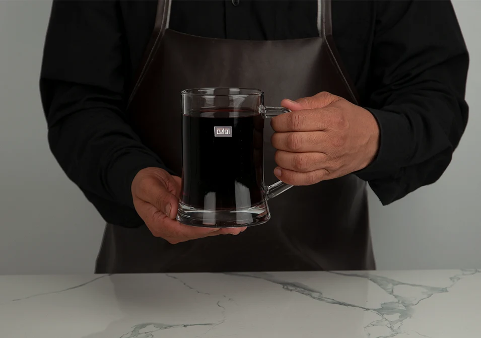 كاس عصير زجاج شفاف - موقع اواني 🥇